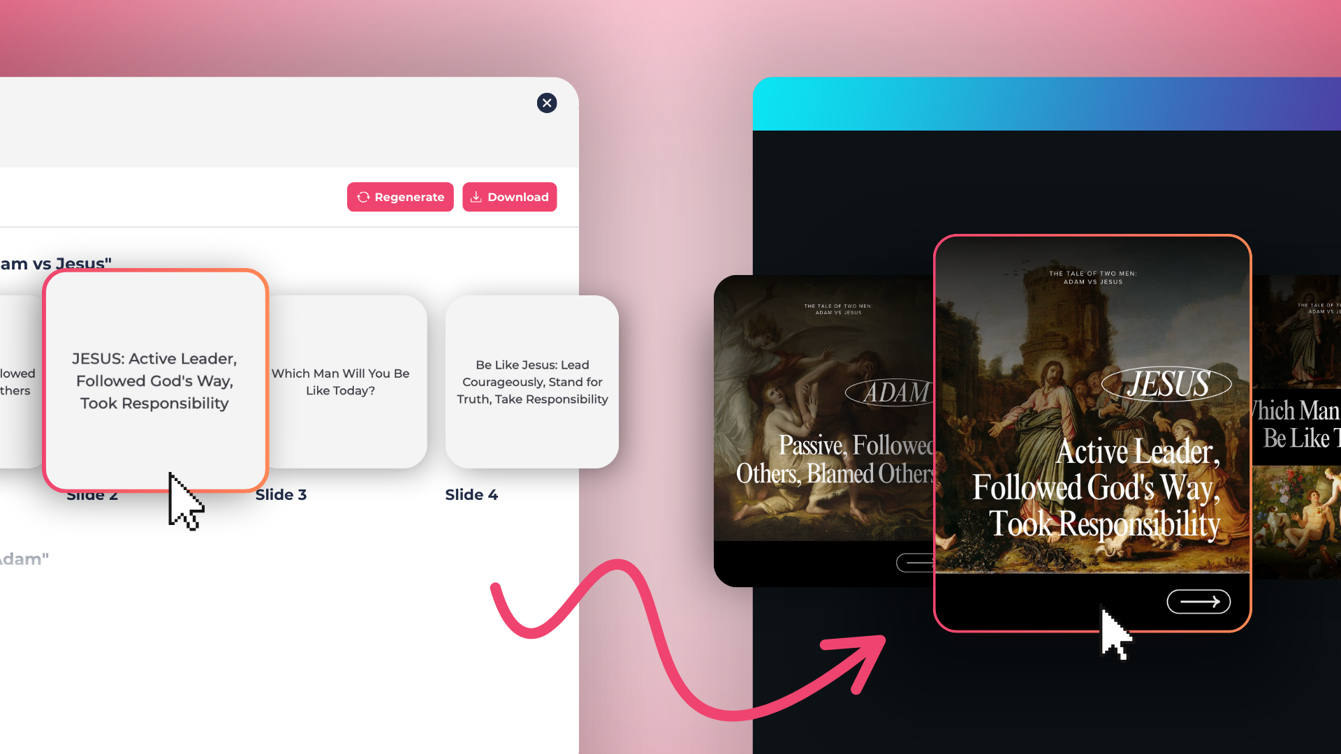 How to Turn Sermons into Carousels for Church Social Media Posts - Sermon Shots