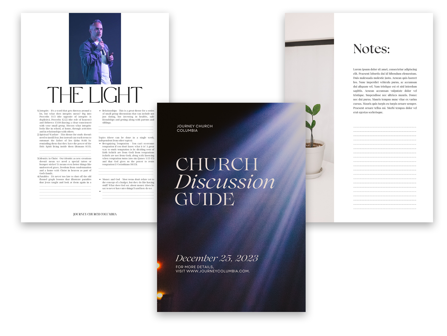 Sermon Clip/Snippet Full Service Plan - Sermon Shots