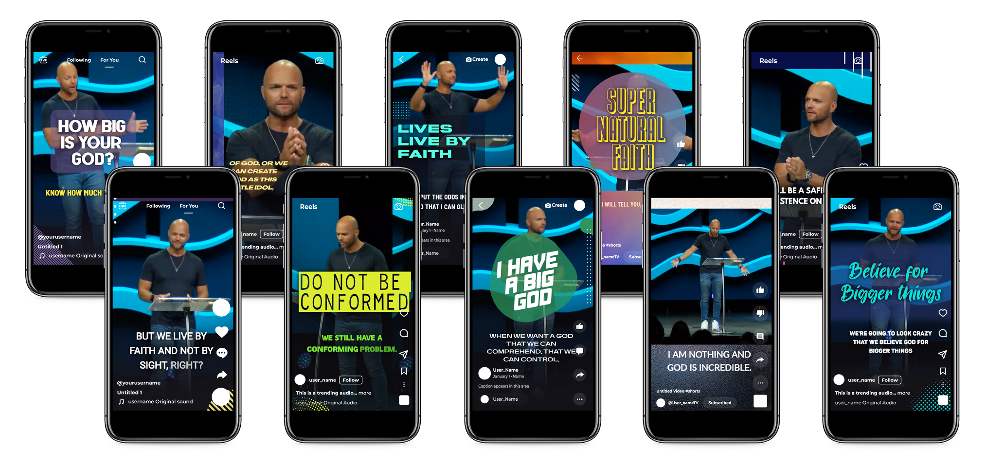 AI SUGGESTED CLIPS - Sermon Shots