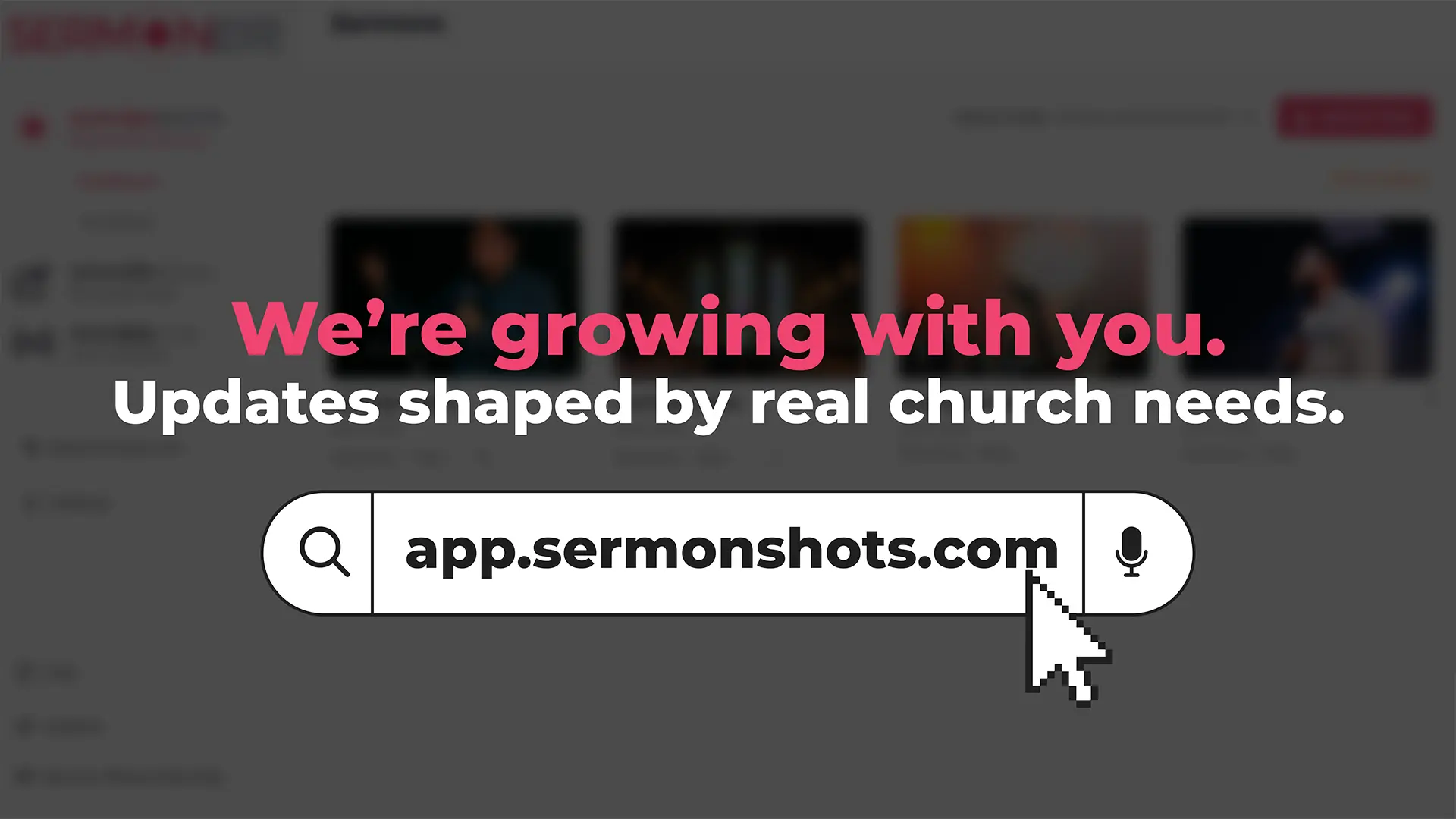 Built for the Future of Church Communication Tools - Sermon Shots